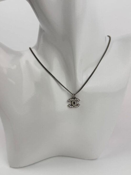 CHANEL | Jewelry | Chanel Cc Logo Necklace Vintage | Poshmark